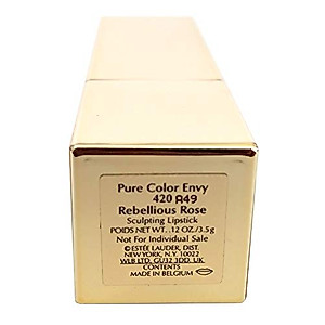 Estee Lauder Pure Color Envy/Hi-Lustre Light Sculpting Lipstick, 0.12 oz. / 3.5 g •• (Rebellious Rose 420) ••
