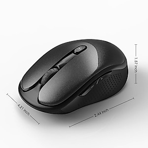 HAVIT HV-MS975GT 2.4G Wireless Mouse,1500 DPI,for PC/Computer/Laptop