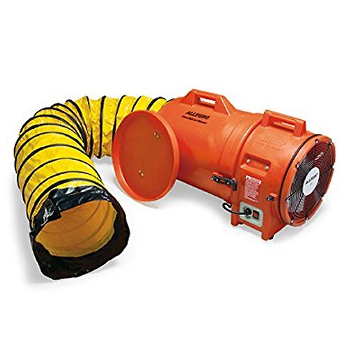 Allegro Industries 954325 Plastic Compaxial Blower, Ac with 25' Ducting and Canister Assembly, 12"