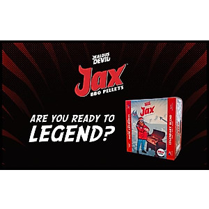 Jealous Devil Jax Legendary Blend BBQ Pellets, 20 lbs, Box, Brown, 320 OZ (JDJAXLEGEND20)