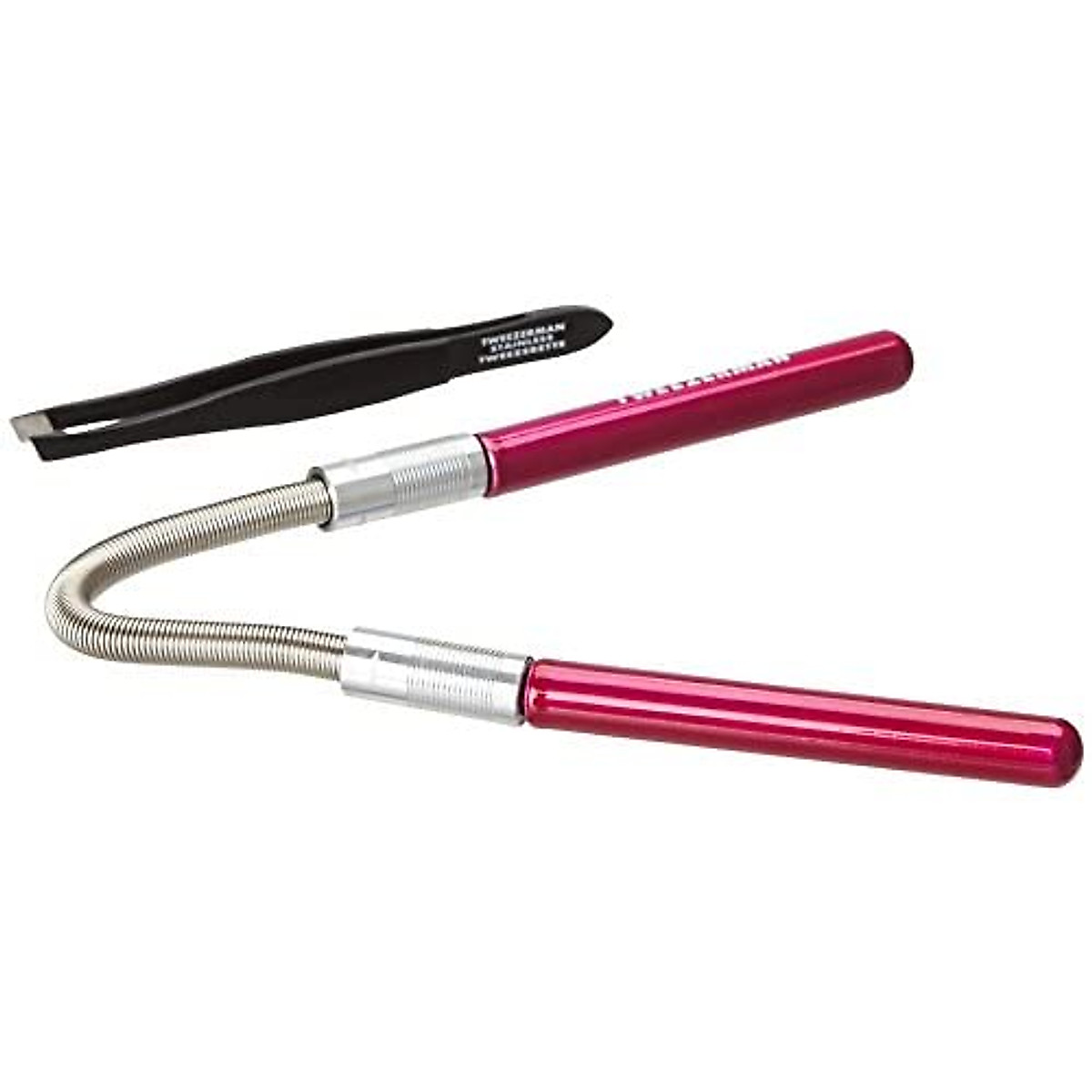 Tweezerman Smooth Finish Facial Hair Remover with Free Tweezerette, Pink