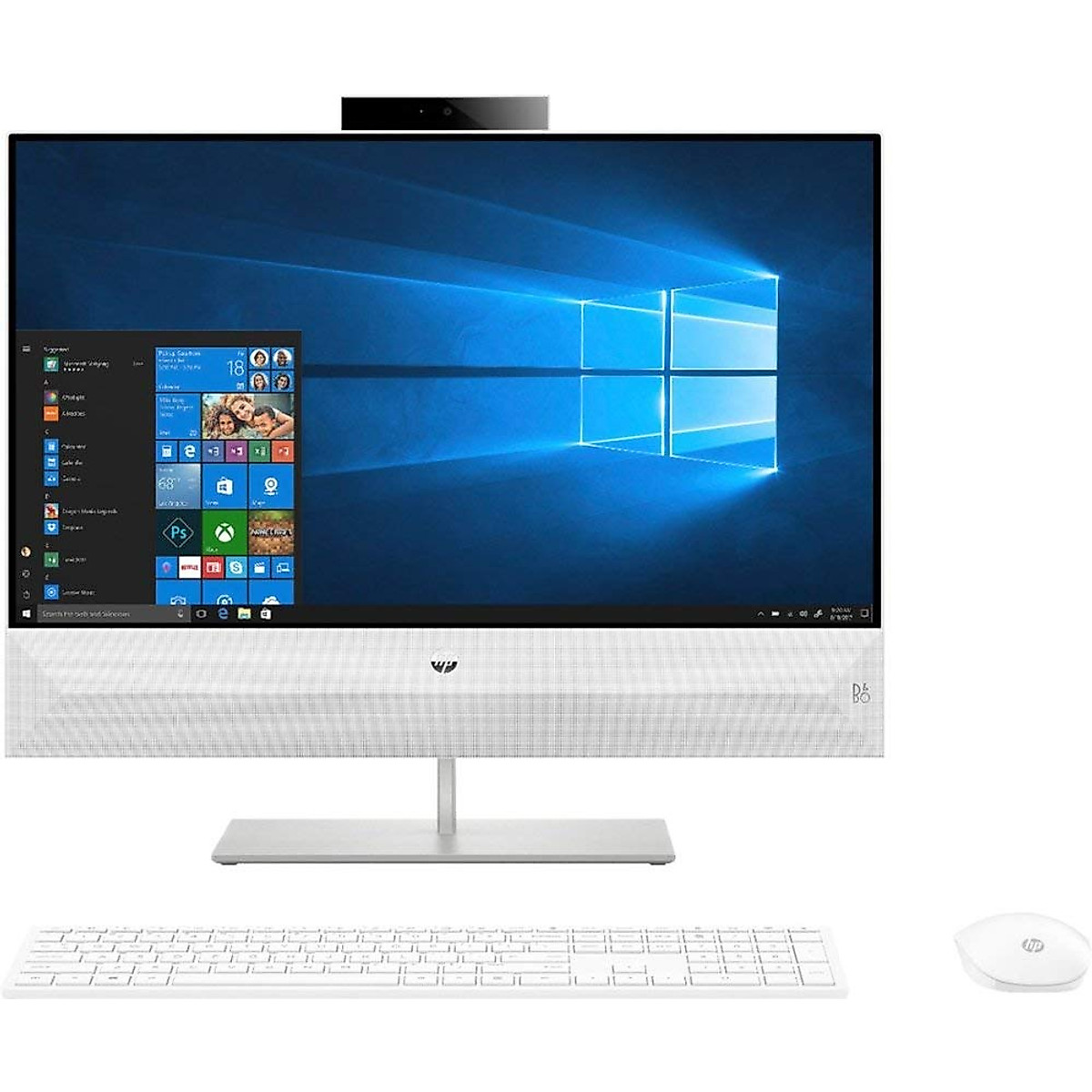 HP Pavilion 24-xa0024 AIO - 23.8" Touch FHD - i5-8400T - 12GB Memory - 256GB SSD - White
