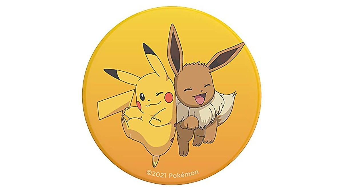 PopSockets Pokemon Eevee & Pikachu PopGrip – Swappable Phone Grip