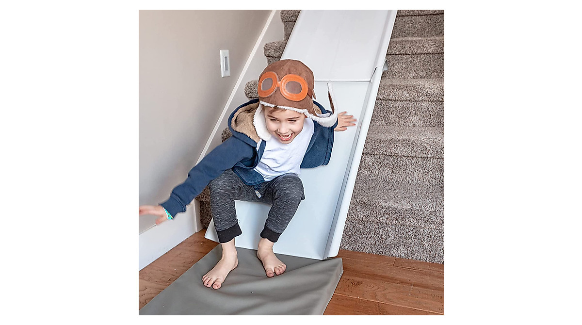 Stairslide Original: Safe Indoor Kids Staircase Slide Fun
