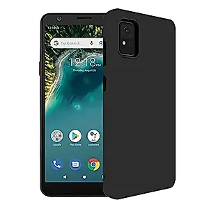 AISELAN for ZTE Avid 589 Shockproof Case Cover [Anti-Fall] [Anti-Scratch] Black Case with Soft TPU Bumper, Protective Case for ZTE Avid 589-5.6 inch (Black)