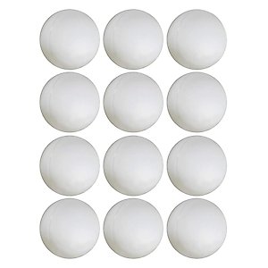 ArtCreativity White Ping Pong Balls - Pack of 12 - Mini 1.5 Inch Ping Pong Balls for Goldfish Game, Halloween Table Games, Fun Carnival Games Supplies for Kids, Parties