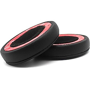 Replacement Ear Pads Compatible with Beats Solo 2 and Solo 3 Wireless On Ear Headphones Memory Foam Ear Cushions Black
