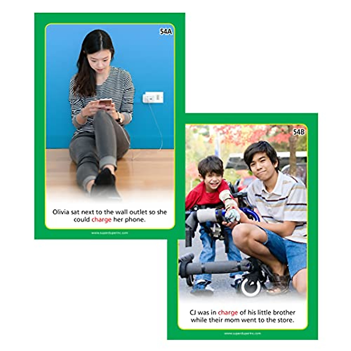 Super Duper Publications | Photo Multiple Meanings Super Fun Deck | Expand Vocabulary and Learn Definitions of English Words