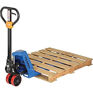 Global Industrial 5500 Lb. Capacity Narrow Aisle Pallet Jack Truck, 18 x 48 Forks