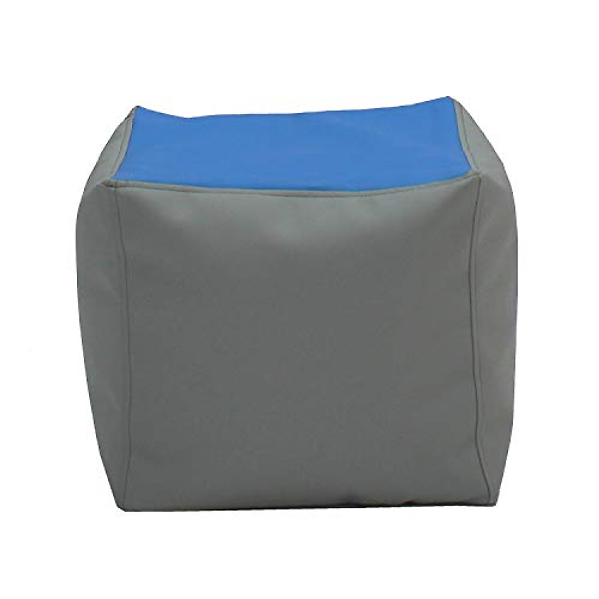 Factory Direct Partners 13043-CT SoftScape 14" Square Bean Bag Poufs for Kids (2-Piece Set) - Contemporary