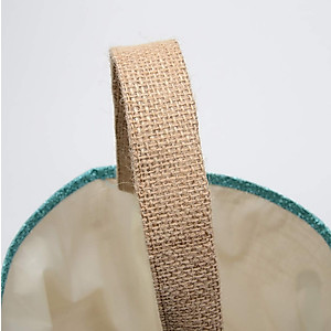 Easter Egg Basket For Easter Egg Hunt Burlap Easter Basket With Glittery Easter Bunny Print Bucket Bag Organizer For Toy Bins, Closet Hamper etc. (pink, 1) Nursery Decor