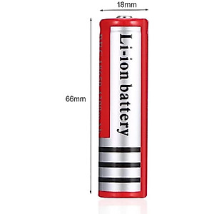 KOBJC Batteries Battery Rechargeable 3.7V Hq Ni-Mh Battery 4200 Mah Cell for Gas Cooker Oven Burner Led Torch and Clock- 4 Pcs Battery