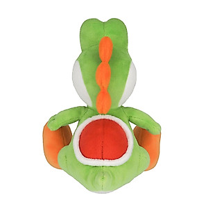 Sanei Super Mario All Star Collection 8" Yoshi Plush, Small , Green