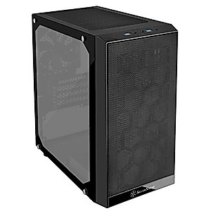 SilverStone Technology PS15 PRO, Compact Micro-ATX Chassis with Outstanding Cooling Potential, SST-PS15B-PRO