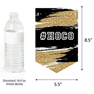 Big Dot of Happiness Hoco Dance - Homecoming Bunting Banner - Party Decorations - Welcome to Homecoming