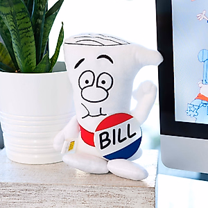 Schoolhouse Rock! Bill Adult Plush Character | I'm Just A Bill Fan Favorite Collectible | 9.5 Inches Tall