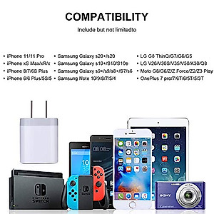 USB Plug, USB Wall Charger 3 Pack, GiGreen Dual Port USB Electrical Plug Cube 5V 2.1A Charging Block USB Outlet Plugs Compatible iPhone 11 XS X 8 7, LG V30 G8, Samsung S20 S10+ S9 S8 Note 9 8, Moto G6