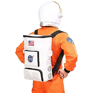 FUN Costumes Adult Astronaut Backpack Standard White