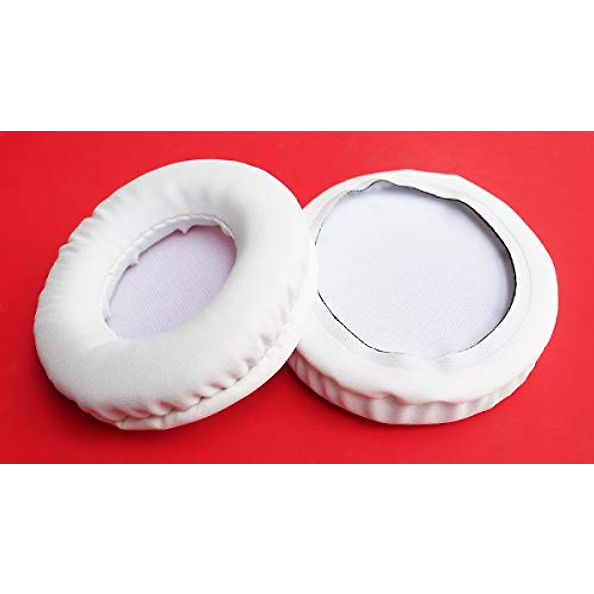 Maintenance Substitute Ear Pads Compatible with JVC HA-SR185 HA-SR180 Headset Replacement Cushion (White)