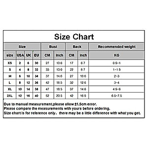 BESUFY Dog Onesie,Puppy T-Shirt Cartoon Printing Adorable Polyester Two-Legged Dog Vest Blouse for Daily Life Little Bee XS