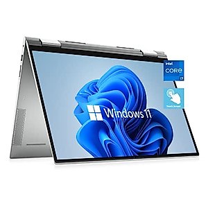 Dell 2021 Newest Inspiron 7000 17 QHD+ Touch Premium 2-in-1 Laptop, Intel Core i7-1165G7, 16GB RAM, 512GB PCIe SSD, GeForce MX350, Webcam, FP Reader, WiFi-6, Thunderbolt 4, Backlit KB, Windows 11