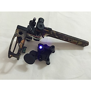 JIEXI HWYP Archery Sights Compound Bow Sights 5 Pins Bow Sights 0.019" Micro Adjust Pack of 1 (camo)