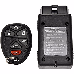 Dorman 99156 Keyless Entry Remote 6 Button Compatible with Select Chevrolet / GMC Models (OE FIX)