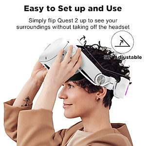 Battery Head Strap for Quest 2