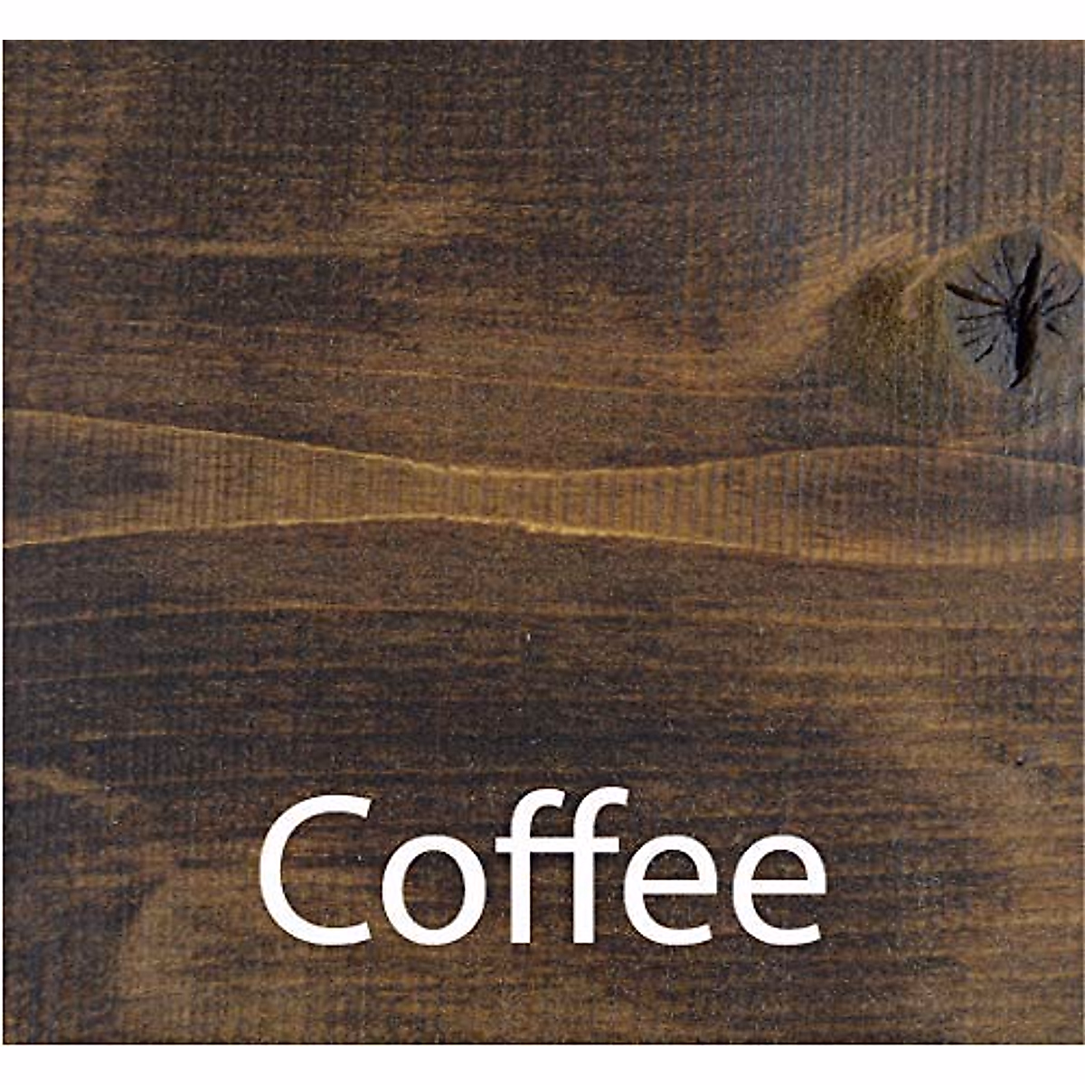 Wilson Rustic Farmhouse Shelf Solid Wood Beam - 3"x 7.5" - 8"x 48" Fireplace Mantel Shelf, Coffee (1 Piece)