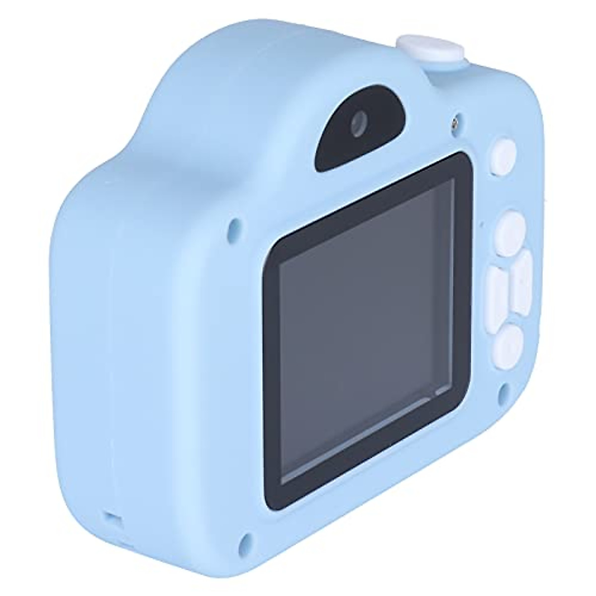 ciciglow Children's Digital Camera,1080P Video Camera,Front and Rear Dual Cameras,2.0 Inch Full Color IPS Screen,Compact and Easy to Carry,USB Mini Educational Toys(Blue)
