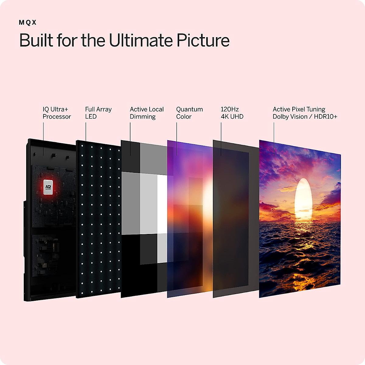 VIZIO 50" MQX Series Premium 4K 120Hz QLED HDR Smart TV with Dolby Vision 240Hz @ 1080p PC Gaming, WiFi 6E, M50QXM-K01, 2023 Model (Renewed)