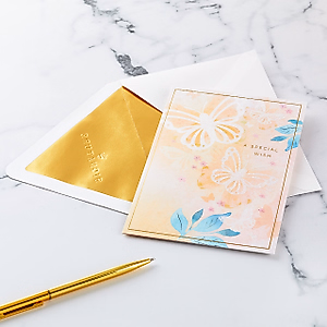 Hallmark Signature Pop Up Mothers Day Card or Birthday Card for Women, Her, Wife (Butterfly)