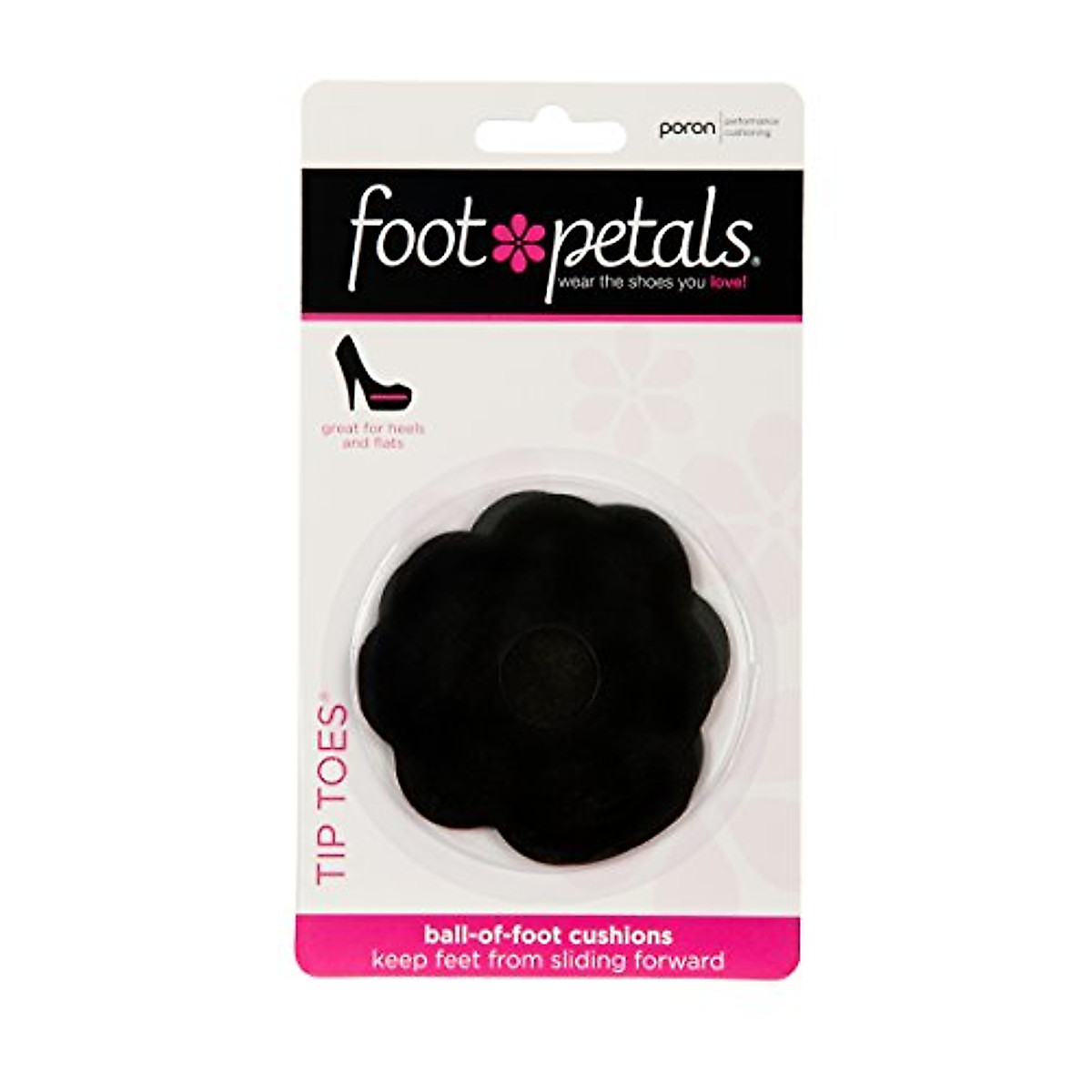 Foot Petals - Tip Toes - Single Packs-Black Iris KIT
