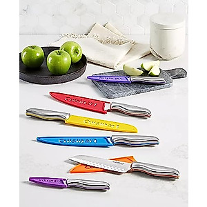 Cuisinart C77-12PCS 12 PC Classic Cutlery Color Band Collection