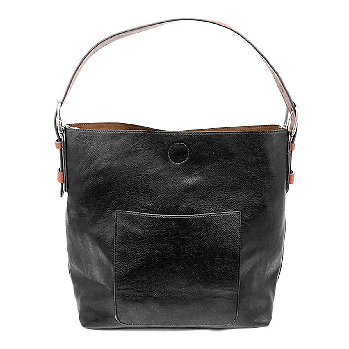 Joy Susan Womens Faux Leather: Hobo 2-in-1 Handbag