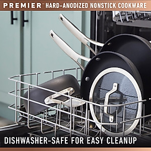 Calphalon Premier Hard-Anodized Nonstick Frying Pan Set