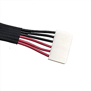 GinTai DC Power Jack w/Cable Socket Plug Connector Charging Port Replacement for ASUS X550J