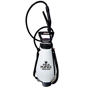 Field King 190571 Lithium-Ion Battery Powered Pump Zero Technology Sprayer, 2-Gal, White