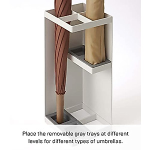 Smart Umbrella Stand White