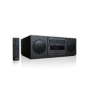 Sharp CD-BH350 Micro Audio Component System with 5 CD Changer, Bluetooth, FM Radio & USB Playback - 50 Watts RMS