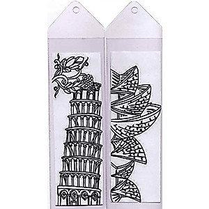 Vinyl Bookmark Sleeves (2 3/16 inches by 7 1/8 inches) by Easy Read Register (10)