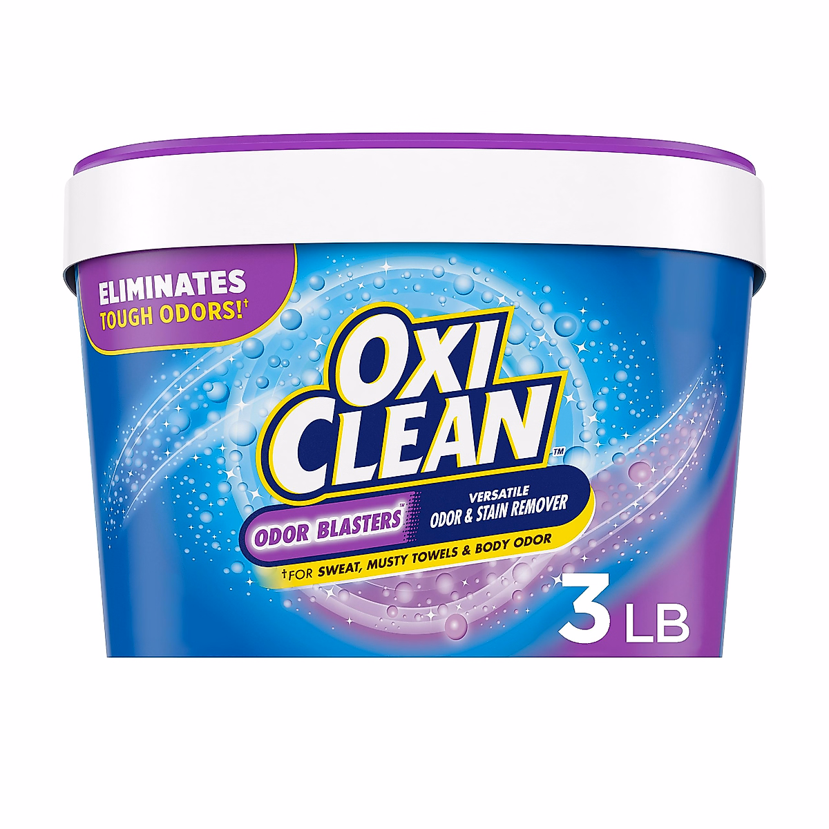 OxiClean Odor Blasters Versatile Odor and Stain Remover Powder, 3 lb