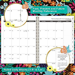 2023-2025 Monthly Planner/Calendar - 2 Year Monthly Planner 2023-2025, JUL 2023 - JUN 2025, 24 Months Planner, 9'' x 11'', Monthly Tabs & Holidays & Note Pages & Double-Side Pocket &Twin-Wire Binding