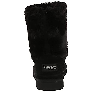 Koolaburra by UGG Women's Aubrei Short Fashion Boot, Black, 7