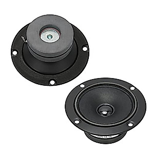753 3in 4 Ohm Loudspeakers, 5W Speaker Audio Loudspeaker Tweeter Magnetic HiFi Treble Speaker