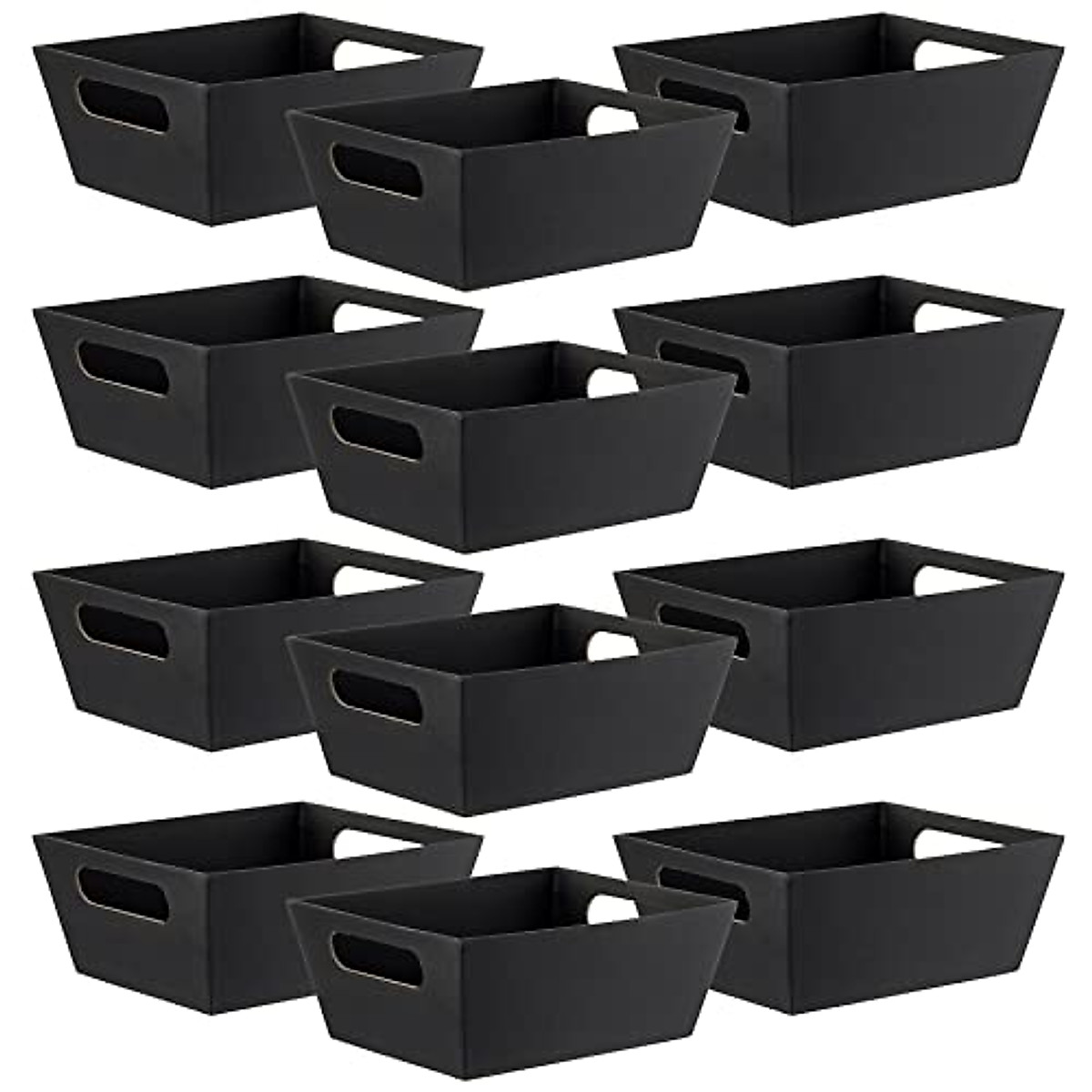 MICHAELS Bulk 12 Pack: Black Gift Basket with Handles by Celebrate It™