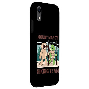 iPhone XR Mount Marcy hiking team climbing expedition Camping sloth Case