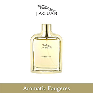 Jaguar Classic Gold Eau de Toilette Spray for Men, 3.4 Ounce