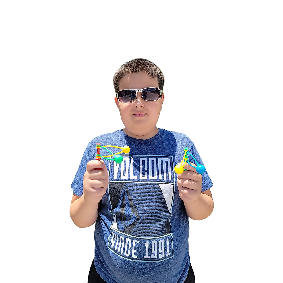Mini Colorful Clackers (12 Pack) 4" Perfect Noisemakers for Parties, Sporting Events, Graduation Celebrations, Birthday Surprise Party or any other Noise Requiring Occasion!