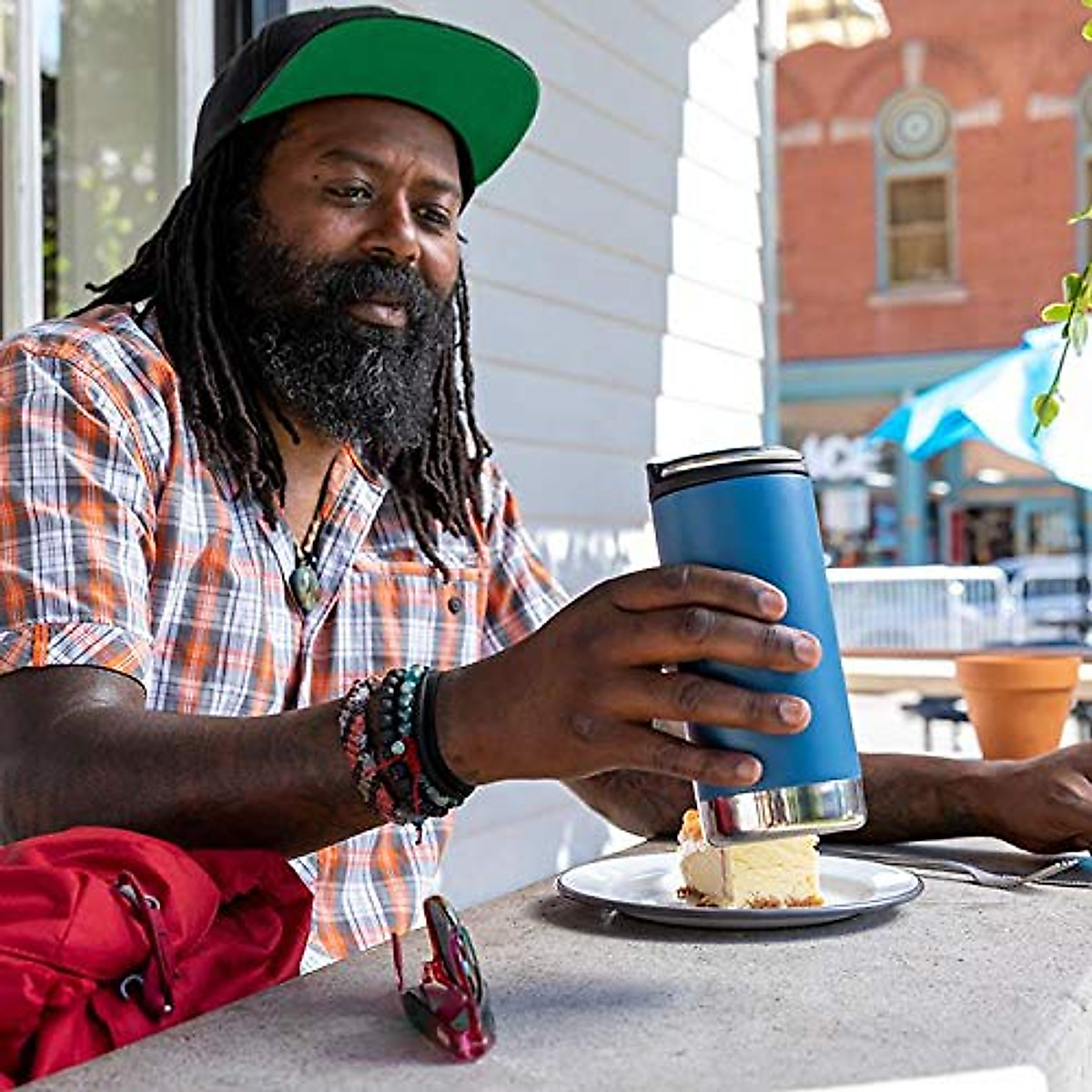 Klean Kanteen 12oz TKWide Insulated Water Bottle with Twist Cap - Real Teal